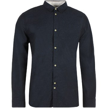 Bellfield - Chemise Manches Longues Sigma Bleu Marine ...