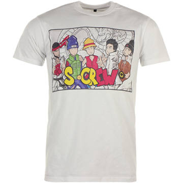 S-Crew - Tee Shirt Japan Blanc - LaBoutiqueOfficielle.com