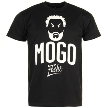 FK - Tee Shirt Mogo Faché Noir Blanc - LaBoutiqueOfficielle.com