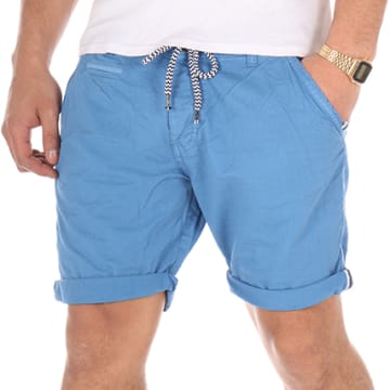 MZ72 - Short Chino Faro Bleu - LaBoutiqueOfficielle.com
