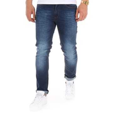 Tokyo Laundry - Jean Slim Beckley Bleu Denim - LaBoutiqueOfficielle.com