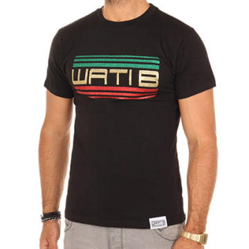 Wati B - Tee Shirt Pail Noir Jamaica - LaBoutiqueOfficielle.com