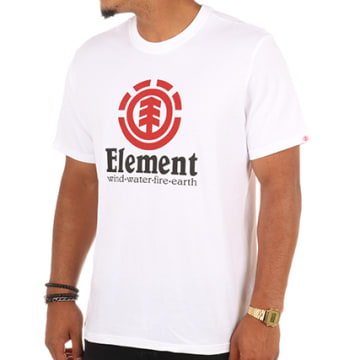 Element - Tee Shirt Vertical Blanc - LaBoutiqueOfficielle.com