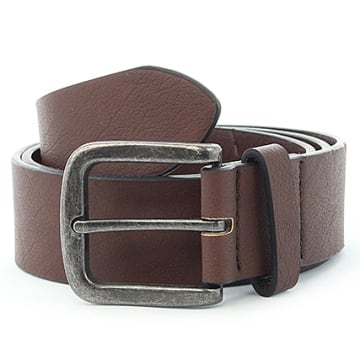 Only And Sons - Ceinture Cray Brown Stone Marron - LaBoutiqueOfficielle.com