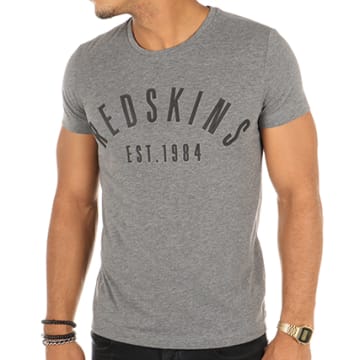 Redskins - Tee Shirt Malcolm Calder Gris Chiné - LaBoutiqueOfficielle.com