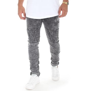 Gov Denim - Jean Slim VD-3608 Gris Anthracite - LaBoutiqueOfficielle.com