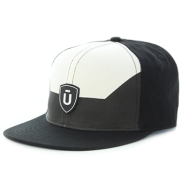 Unkut - Casquette Snapback Break Noir Blanc - LaBoutiqueOfficielle.com