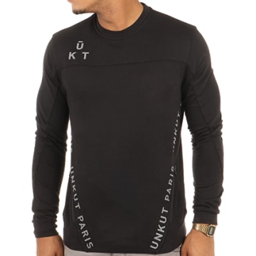 Unkut - Sweat Crewneck Live Noir - LaBoutiqueOfficielle.com