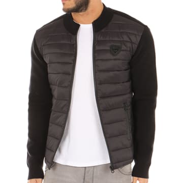 Kaporal - Veste Zippée Greno Noir - LaBoutiqueOfficielle.com