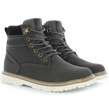 Kappa - Boots Whymper Grey Dark Black - LaBoutiqueOfficielle.com