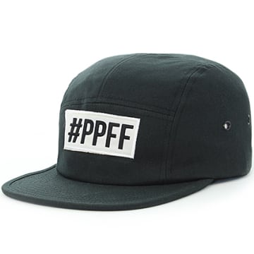 Jarod - Casquette 5 Panel PPFF Logo Noir - Ryses