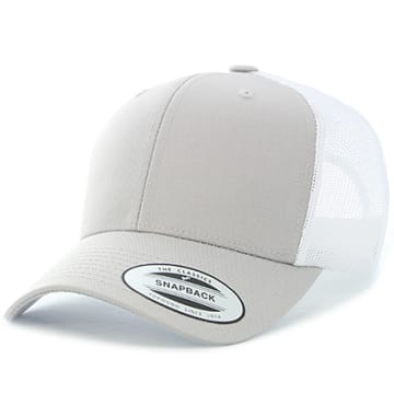 Classic Series - Casquette Trucker Retro 6606T Gris Blanc - Ryses