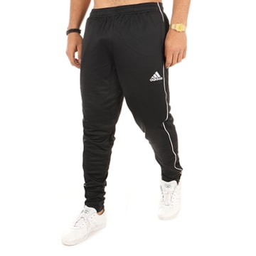 Adidas Sportswear - Pantalon Jogging Core 18 CE9036 Noir ...
