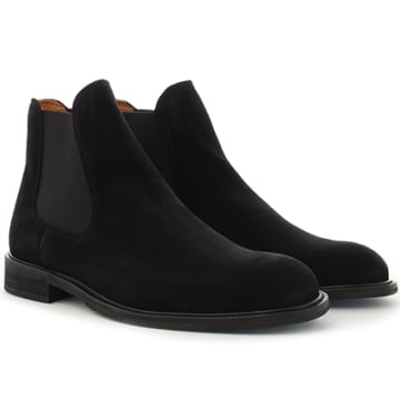 Selected - Chelsea Boots Suédine Baxter 16062336 Black ...