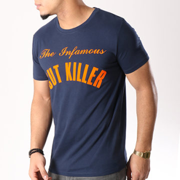 Cut Killer - Tee Shirt The Infamous Bleu Marine Orange ...