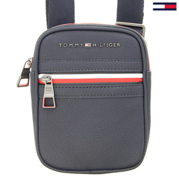 Tommy Hilfiger - Sacoche Essential Compact Crossover 3226 Bleu Marine ...