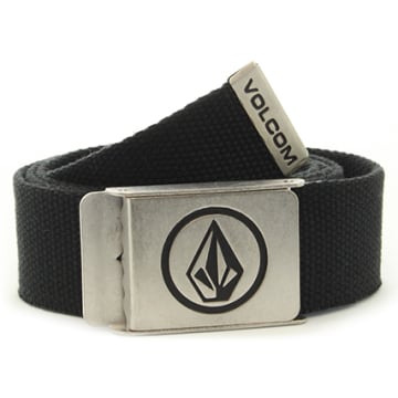 Volcom - Ceinture Circle Web Noir - LaBoutiqueOfficielle.com