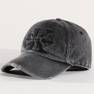 Calvin Klein - Casquette Re-Issue Denim 400073 Noir ...