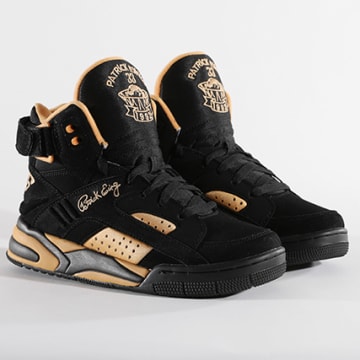 Ewing Athletics - Baskets Ewing Eclipse 1BM00143-040 Black Gold Gum ...