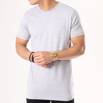 The Fresh Brand - Tee Shirt Oversize SHTF1103 Gris Chiné ...
