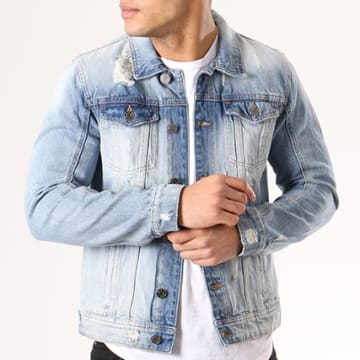 Blend - Veste Jean 20705950 Bleu Denim - Ryses