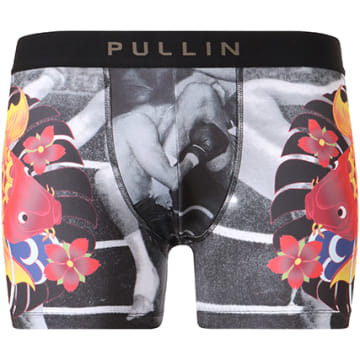 Pullin - Boxer Master Koifish Gris Noir - LaBoutiqueOfficielle.com