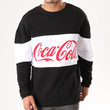 Coca-Cola - Sweat Crewneck MC166 Noir Blanc - LaBoutiqueOfficielle.com