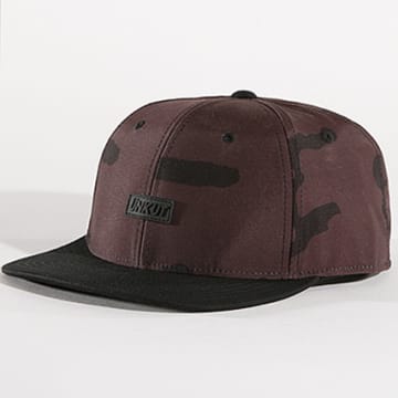 Unkut - Casquette Show Gris Anthracite Noir Camouflage ...