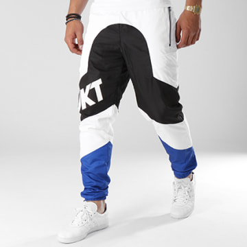 Unkut - Pantalon Jogging Sharp Noir Blanc Bleu Roi ...
