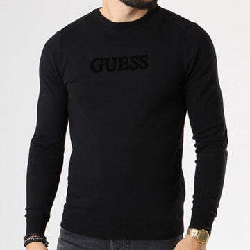 Guess - Pull M83R19-Z0990 Noir - LaBoutiqueOfficielle.com