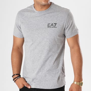 EA7 Emporio Armani - Tee Shirt 6ZPT51-PJ02Z Gris Chiné - LaBoutiqueOfficielle.com