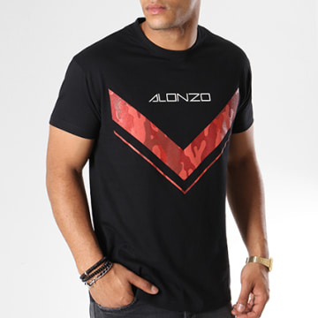 Alonzo - Tee Shirt Logo 2 Noir - LaBoutiqueOfficielle.com