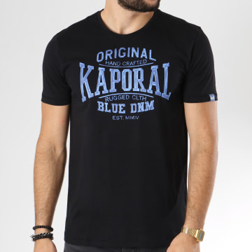 Kaporal - Tee Shirt Brisk Noir - LaBoutiqueOfficielle.com