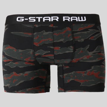 G-Star - Boxer Tach D10697-A555 Vert Kaki Camouflage Noir ...