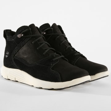 Timberland - Baskets Flyroam Leather A1SBN Black - Ryses