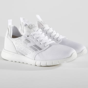 EA7 Emporio Armani - Baskets X8X007-XCC02 White - LaBoutiqueOfficielle.com