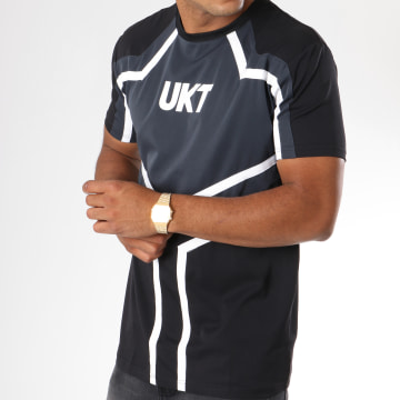 Unkut - Tee Shirt Jet Noir Gris Anthracite - Ryses