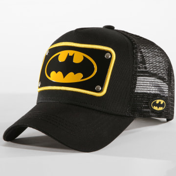 Capslab - Casquette Trucker Logo P5 Noir Jaune - LaBoutiqueOfficielle.com