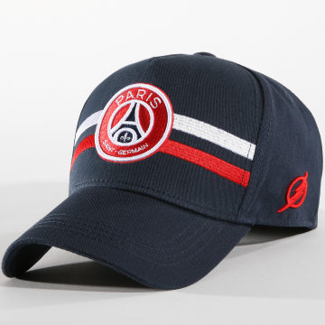 PSG - Casquette The Flash N7 Bleu Marine Rouge Blanc ...