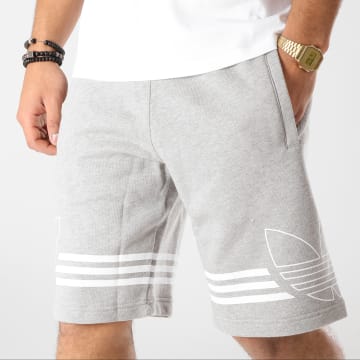 Adidas Originals - Short Jogging Outline DU8136 Gris Chiné ...