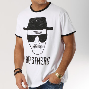 Breaking Bad - Tee Shirt Heisenberg Blanc Noir - Ryses