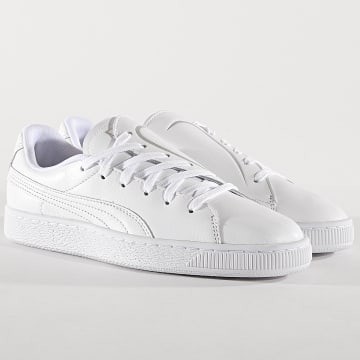 Puma - Baskets Femme Crush Emboss 369595 01 White Silver - Ryses
