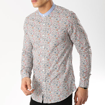 MTX - Chemise Manches Longues Floral Z219 Rose - LaBoutiqueOfficielle.com