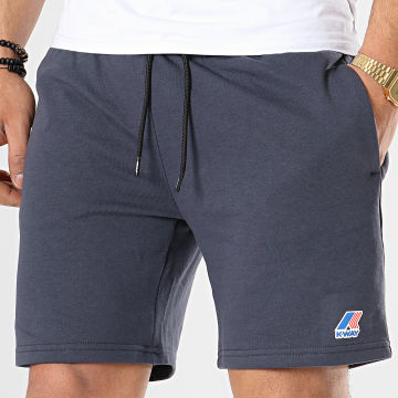 K-Way - Short Jogging Le Vrai Dorian Bleu Marine - Ryses