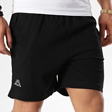 Kappa - Short Jogging Basic Cabas 300G4M0 Noir - LaBoutiqueOfficielle.com
