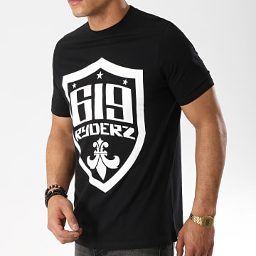 Classic Series - Tee Shirt 619 Logo Noir Blanc - Ryses