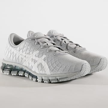 Asics - Baskets Gel Quantum 180 4 1021A104 Mid Grey White ...