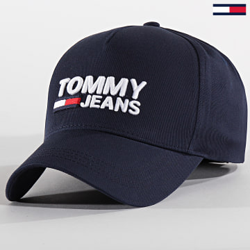 Tommy Hilfiger - Casquette Femme Logo Cap 7037 Bleu Marine ...