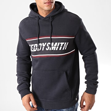 Teddy Smith - Sweat Capuche Adrian Gris Anthracite Rouge Vert ...