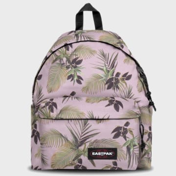 Eastpak - Sac A Dos Floral Padded Pak'r Rose Vert ...